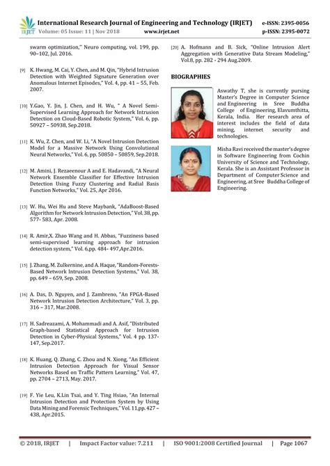 Irjet Genetic Algorithm Based Intrusion Detection Survey Pdf