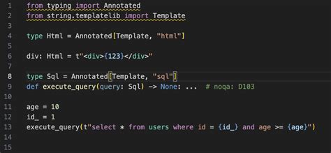 Language Hints For Pep 750 Template Strings Typing Discussions On