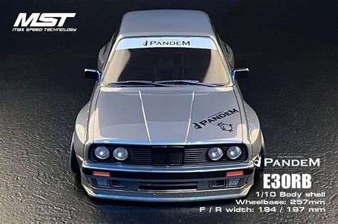 MST E RB Pandem Rocket Bunny RC Body Shell 遙控車車殼