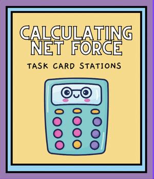 Calculating Net Force Task Card Stations By Theresa The Teach TPT