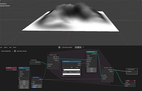Use Named Attribute During Simulation Modeling Blender Artists
