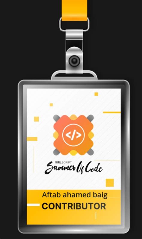 Aftab Ahamed Baig On Linkedin Opportunity Opensource Projects Gssoc23 Girlscriptsummerofcode