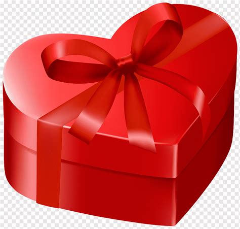 심혼 모양 빨간 선물 상자 선물 심혼 상자 발렌타인 데이 빨간 심혼 선물 상자 리본 사진 심장 Png Pngwing