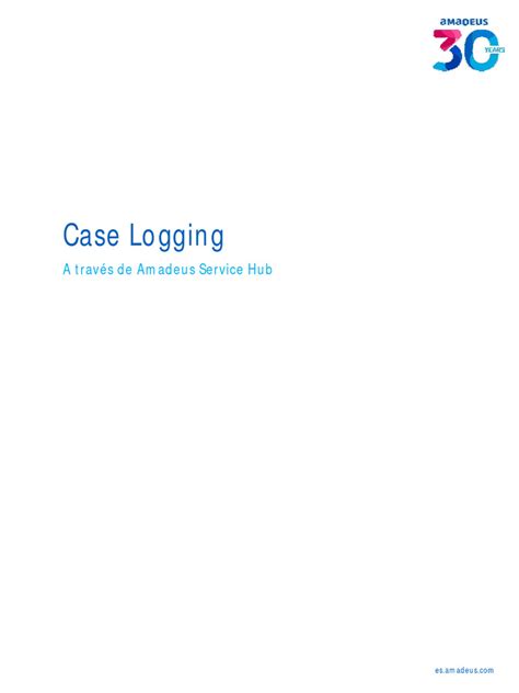 Manual Case Logging Pdf