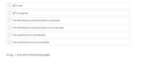 Solved Consider The Gaussian Wavefunction ψxnexp−41Δ2x2