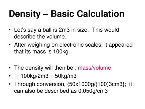 PPT Measuring Mass Weight And Density PowerPoint Presentation Free Download ID