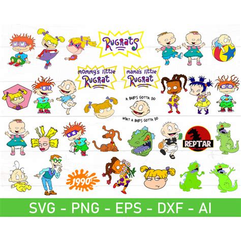 Rugrats Bundle Svg Rugrats Svg Rugrats Png Rugrats Dxf R Inspire Uplift