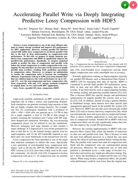 Pdf Accelerating Parallel Write Via Deeply Integrating Predictive