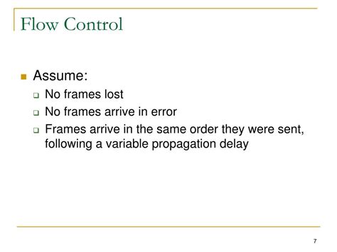 Ppt Chapter 7 Data Link Control Protocols Powerpoint Presentation