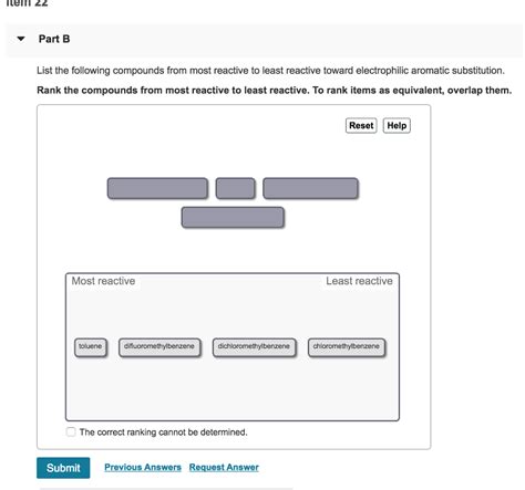 Solved Item 22 Part B List The Following Compounds From Most