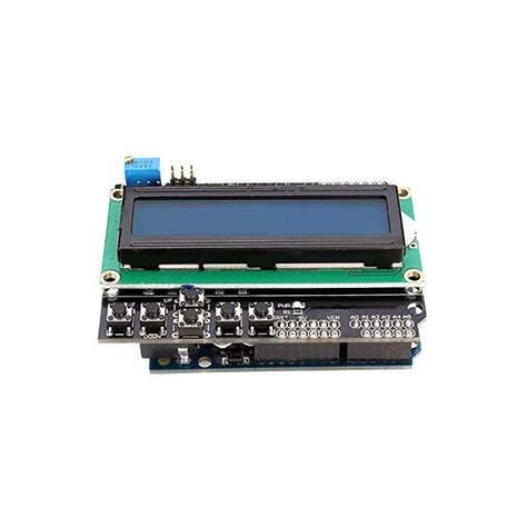 Comprar Arduino Uno Display Lcd Keypad Shield Tcj EletrÔnica