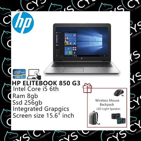 Hp Elitebook G Intel I Th Gen Gb Ram Gb Ssd Shopee Malaysia