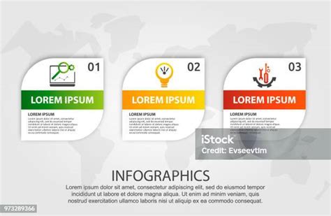 현대 벡터 일러스트 레이 션 3d 3 요소와 인포 그래픽 둥근된 모서리와 사각형의 템플릿 3 단계 다이어그램 웹 디자인 프레 젠 테이 션 비즈니스를 위한 단계적으로 0명에