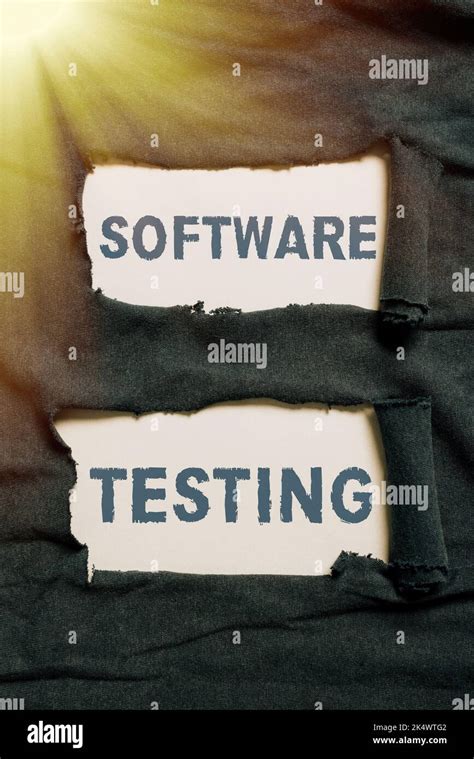 Handwriting Text Software Testing Business Idea Activity To Check