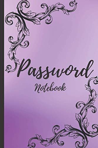 Password Notebook A Password Notebook Password Keeper Notebook A