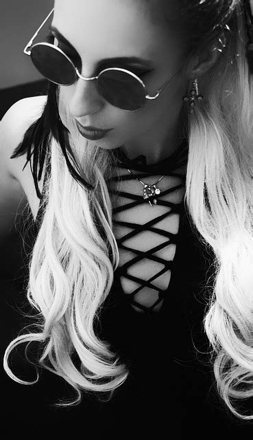 Young Woman Blonde Glasses Free Photo On Pixabay Pixabay