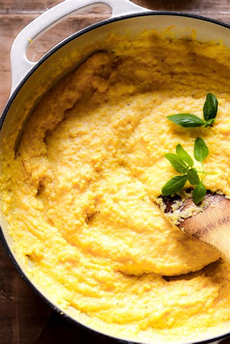 Hot Honey Shrimp With Cheddar Polenta The Foul Mouth Gourmet