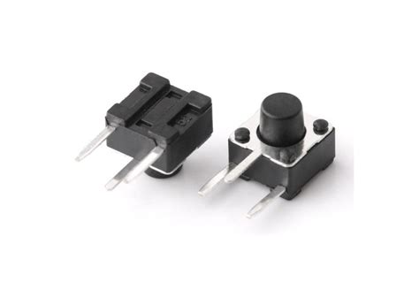 TS-1102-D-RA-3 6x6MM 푸시 푸시 THT 버전 푸시 버튼 직각 3 핀 전술 스위치 > 스위치 | 네오일렉트론