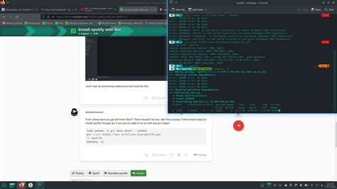 Install Spotify With Aur AUR Manjaro Linux Forum