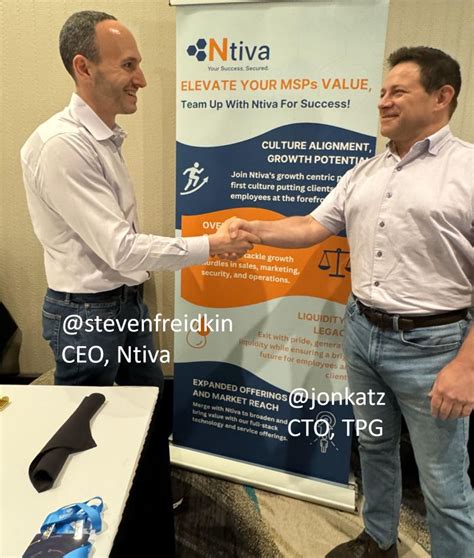 Mike Rhea On Linkedin This Is Huge Welcoming The Tpg To Ntiva