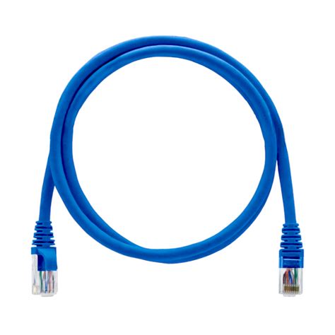 Patch Cord Cat6 1 5m Azul