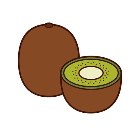 키위 일러스트레이션 무료 일러스트 소재집 Kukukeke