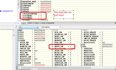 Msp432p401 Refo Init Stat It Is Not The Same With The Um Msp Low