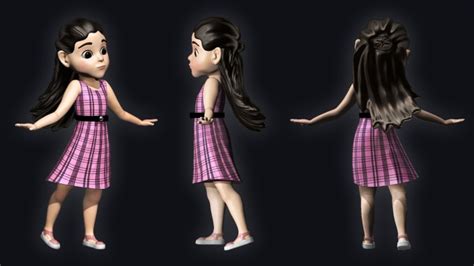 Create 3d Model Stylized Game Character By Alonka333 Fiverr