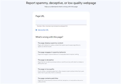 How And When To Use Google S New Spam Reporting Form