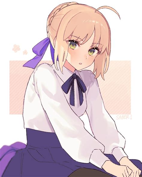 Artoria Pendragon And Saber Fate And 2 More Drawn By Uxco0 Danbooru