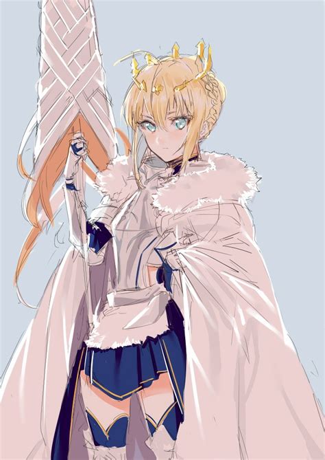 Artoria Pendragon And Artoria Pendragon Fate And 2 More Drawn By