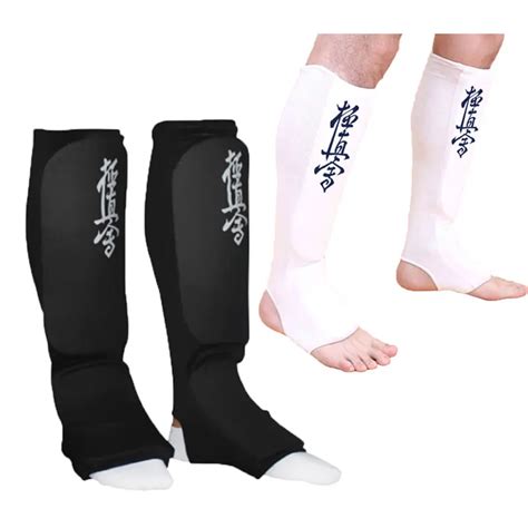 Kyokushinkai-Karate-Leg-Foot-Protection-Kyokushin-Shin-Instep-Guards ...