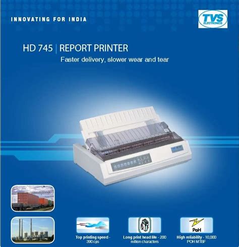 Tvs Dot Matrix Printer Paper Size At Nicholas Olson Blog
