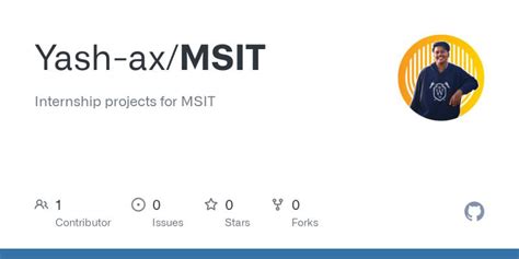 Yashas S On Linkedin Github Yash Axmsit Internship Projects For Msit