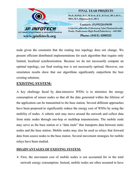 Mobile Relay Configuration In Data Intensive Wireless Sensor Networks Pdf
