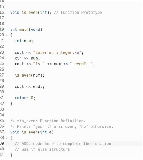 Solved Enter An Integer Is Even Yes Enter An Chegg Com