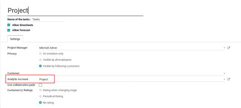Odoo Project Management Odoo V12 Book Cybrosys