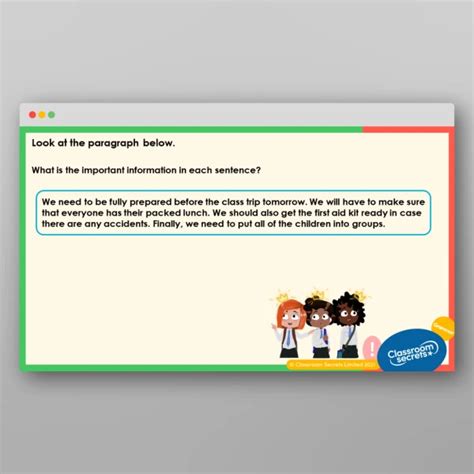 Year Using Bullet Points For A List Varied Fluency Resource Classroom Secrets