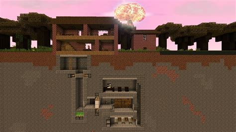 Как построить СЕКРЕТНЫЙ БУНКЕР под ДОМОМ в МАЙНКРАФТ Youtube