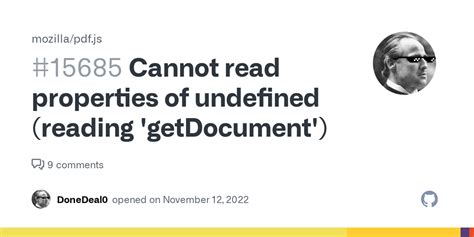 cannot read properties of undefined reading getdocument · issue 15685 · mozilla pdf js · github