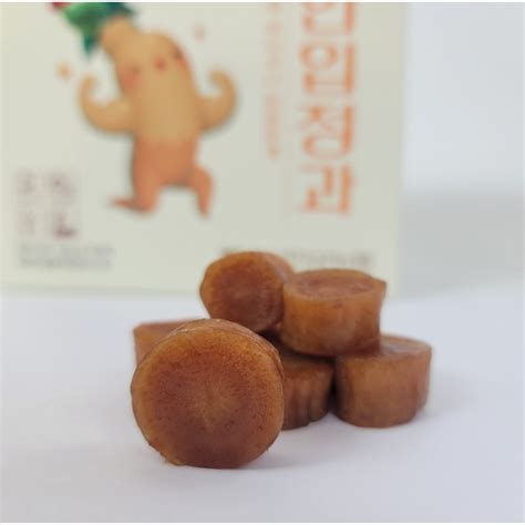 Korea Red Ginseng Sliced Gold Plus 20g X 10eahealth Foodnutritious Snackkorean Shopee Malaysia