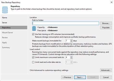 deploying data immutability with the veeam hardened repository iso