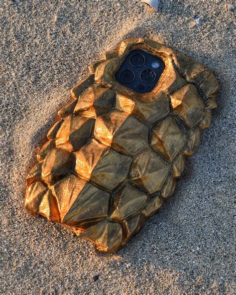 Stl File Alligator Snapping Turtle Shell Iphone Case・3d Printing Design