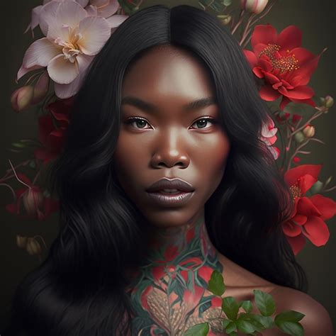 Premium Photo Close Up Portrait Of A Beautiful Asian Woman With