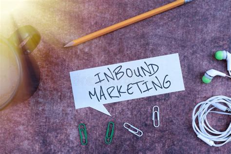 Inspiration Showing Sign Inbound Marketingprocess Of Attracting The Attention Of Customers