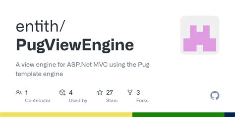 GitHub Entith PugViewEngine A View Engine For ASP Net MVC Using The Pug Template Engine