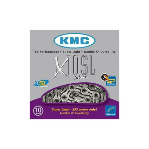 KMC X10 SL Kette 10-fach silber, 45,90 €, Bobs Bikes GmbH - Ihr