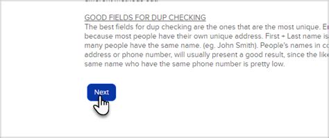 Identify Duplicate Contact Records Max Classic