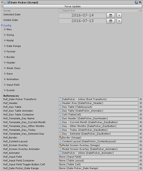Digital Legacy DatePicker Documentation