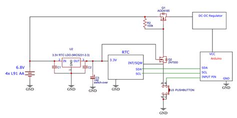 Is This The Best Approach To Circuit Powersaving Using Ds3231 And
